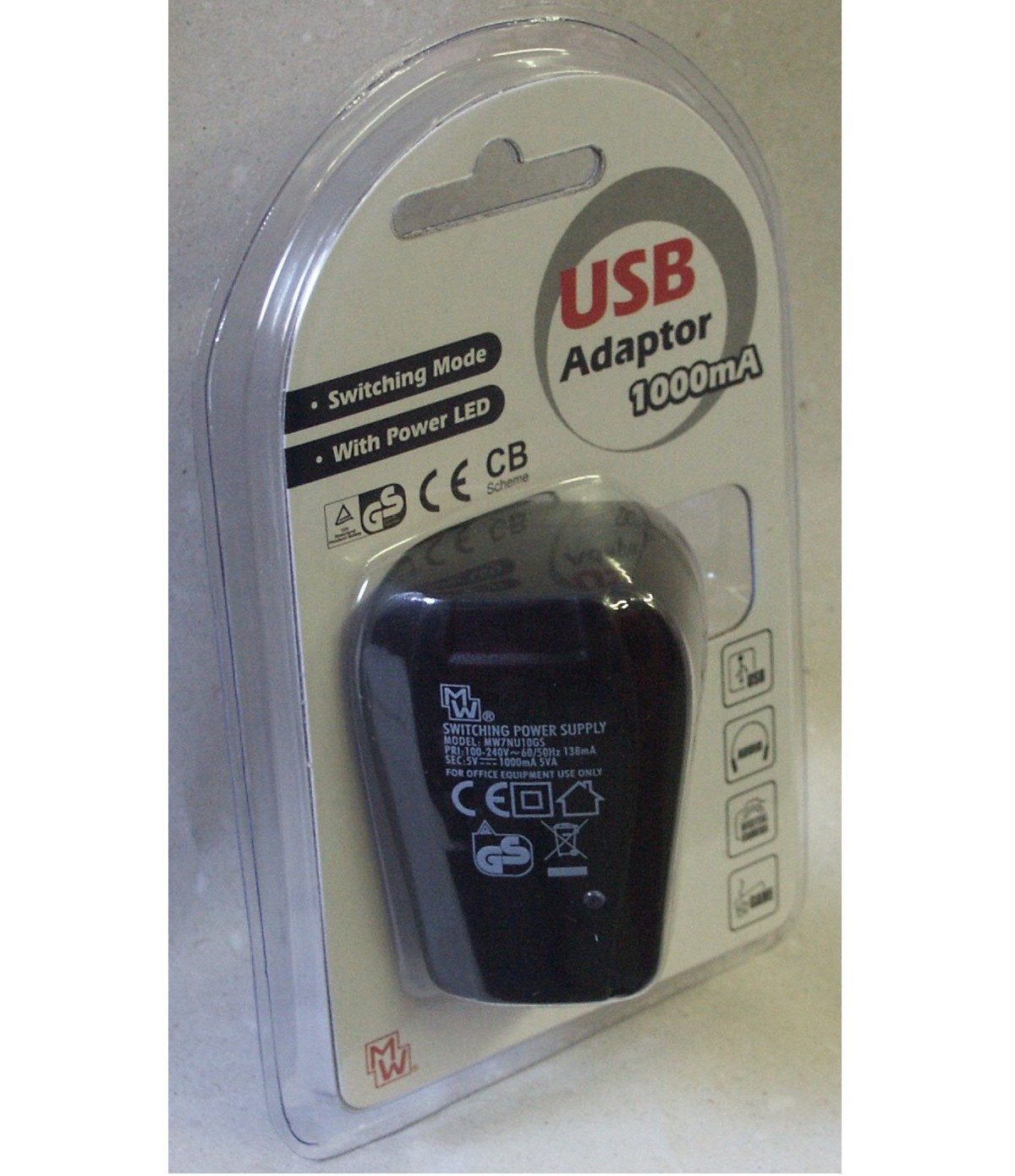 5V USB, 1A, adapter - Árwill Elektronic